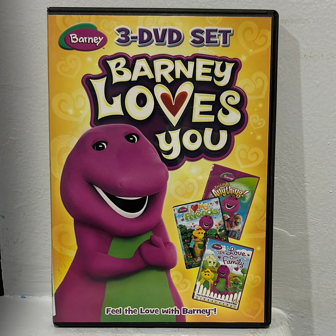 Barney: Barney Loves You (3 DVDs) – Movie Express